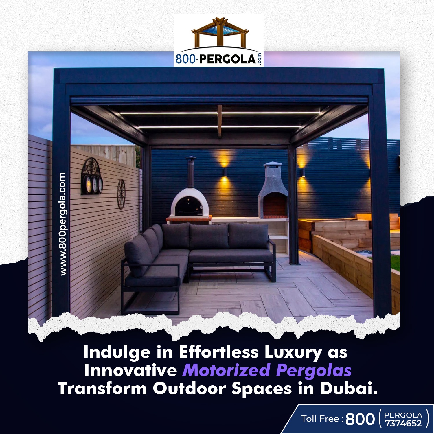Indulge in Effortless Luxury as Innovative Motorized Pergolas Transform ...